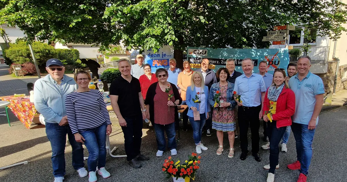Friedlicher Wahlkampf: CDU und FWG stellen Kandidatenkreis vor : CDU ...