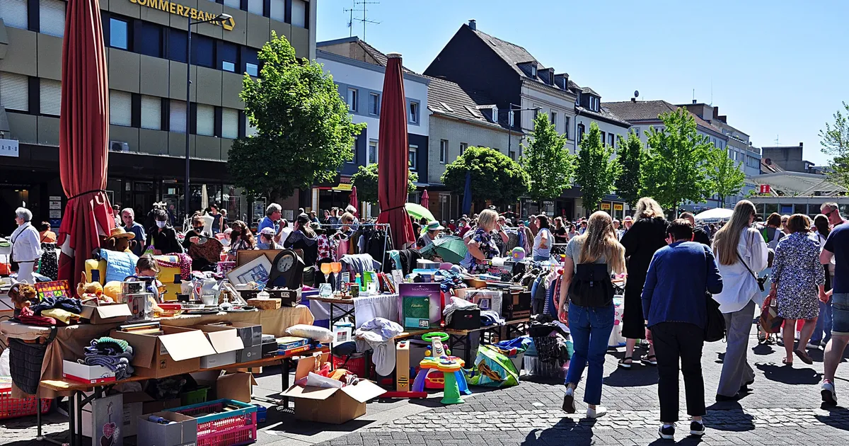 Auch Kurzentschlossene dürfen am 25. Mai ihre Waren anbieten ...