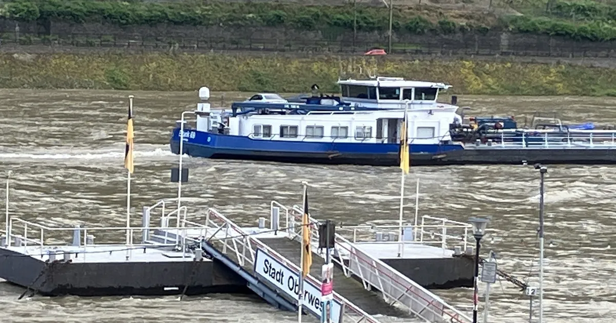 Vater Rhein ist auf dem Rückzug: Schifffahrt nimmt wieder Fahrt auf ...