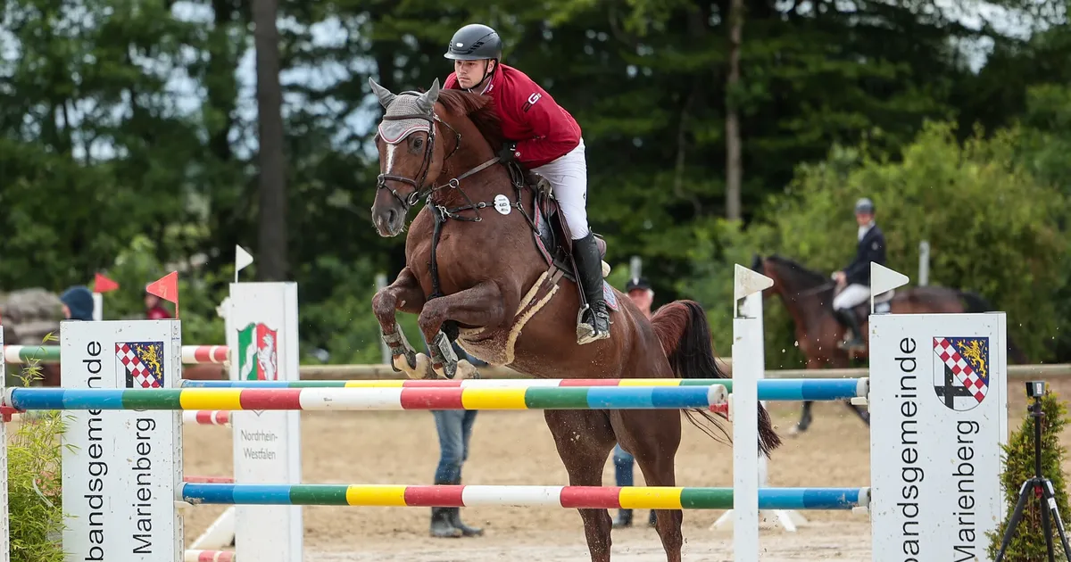 Springprüfungen eröffnen den Turnierreigen in Nisterau – Robin Nels ...