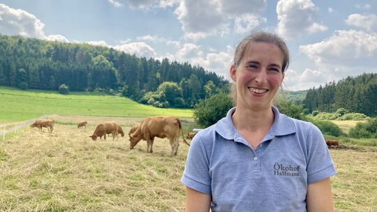 Ann-Kristin Halfmann führt mit ihrem Bruder Johannes einen ...