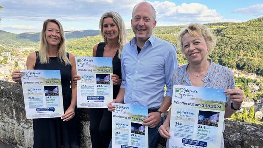 Zum Meddersheimer Weinfest haben die Rotarier ein Wandererlebnis ...
