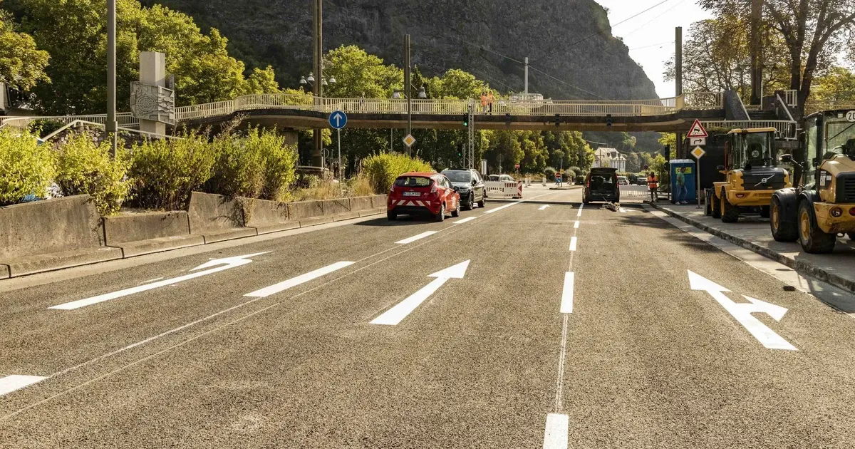 Naheüberbauung in Idar-Oberstein: B41-Baustelle wechselt am Samstag die ...