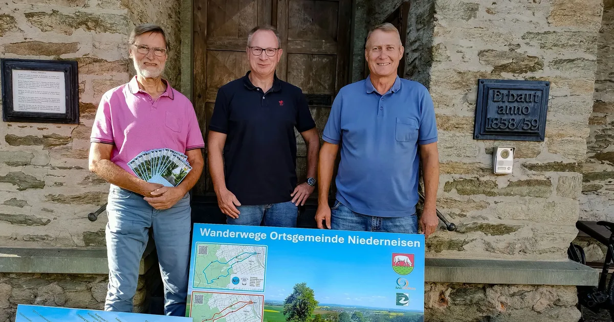 Neue Beschilderung führt Wanderer auf fünf Wegen - Leader-Förderung ...