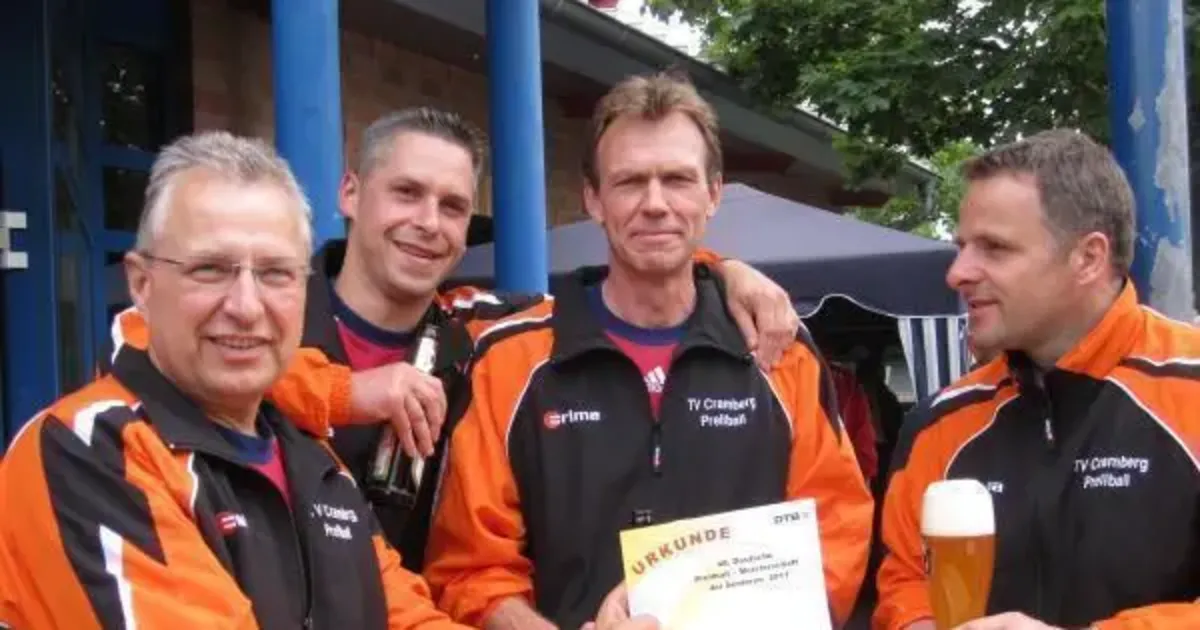Prellball-Routiniers des TV Cramberg verpassen die die Top-Sechs nur ...