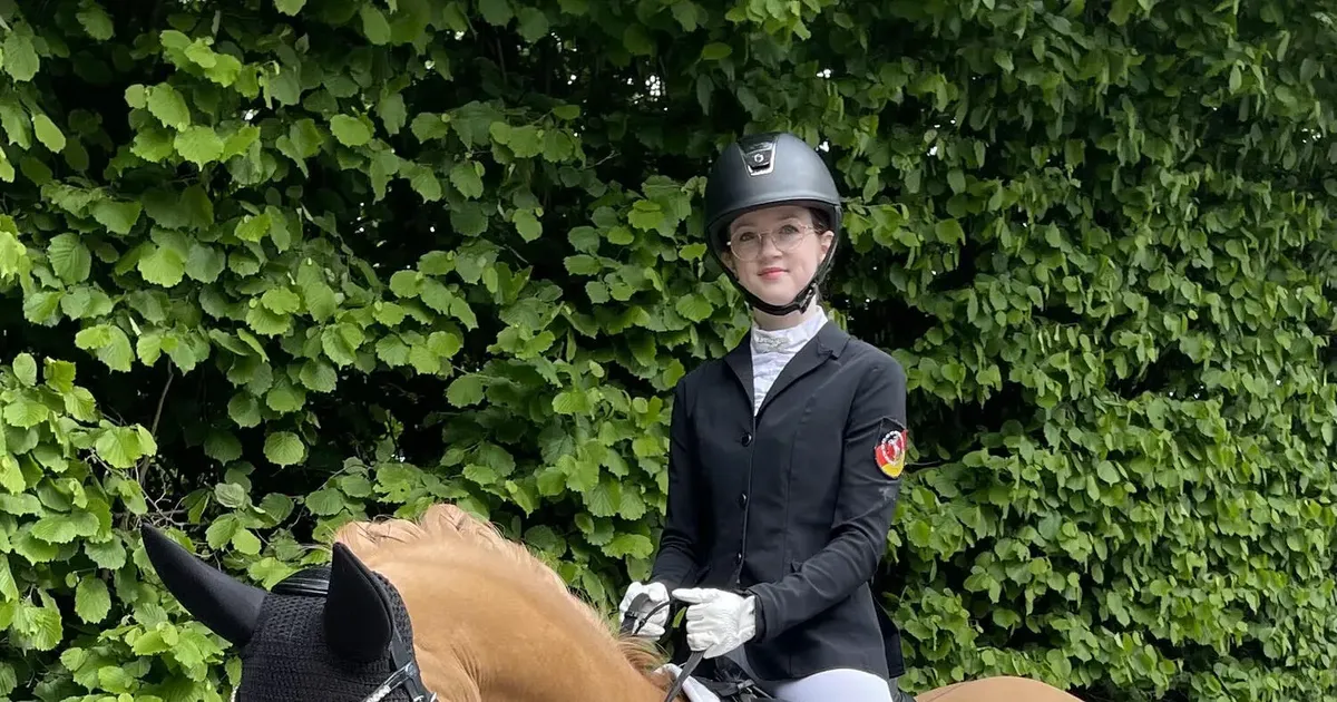 Junges Dressurtalent: 13-jährige Lena Berghaus hat große Ziele im ...