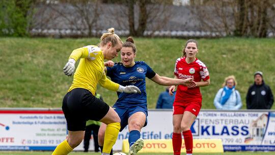 Andernach hofft wieder: Alina Wagner erlöst die SG 99 mit dem Tor zum 1 ...