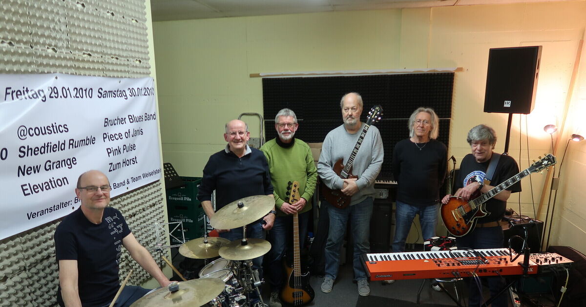 30 Jahre auf der Bühne: Brucher Blues Band feiert Geburtstag in ...