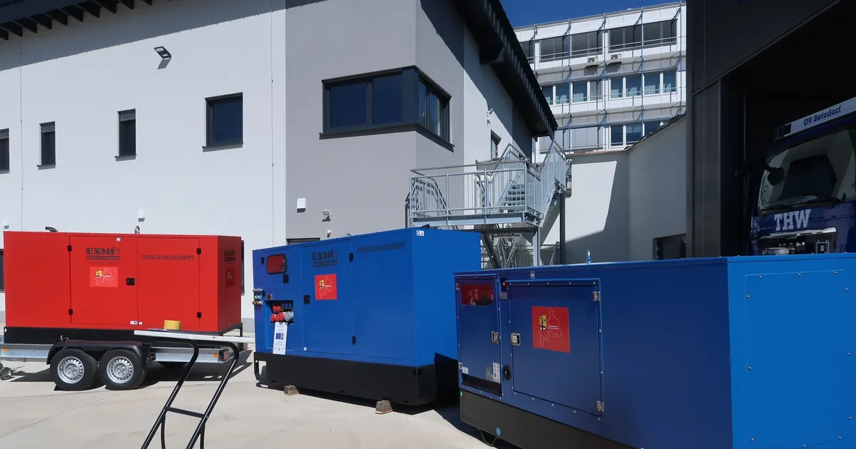 Strom für Notfall im AK-Land: Neue Notstromaggregate zur Versorgung in ...