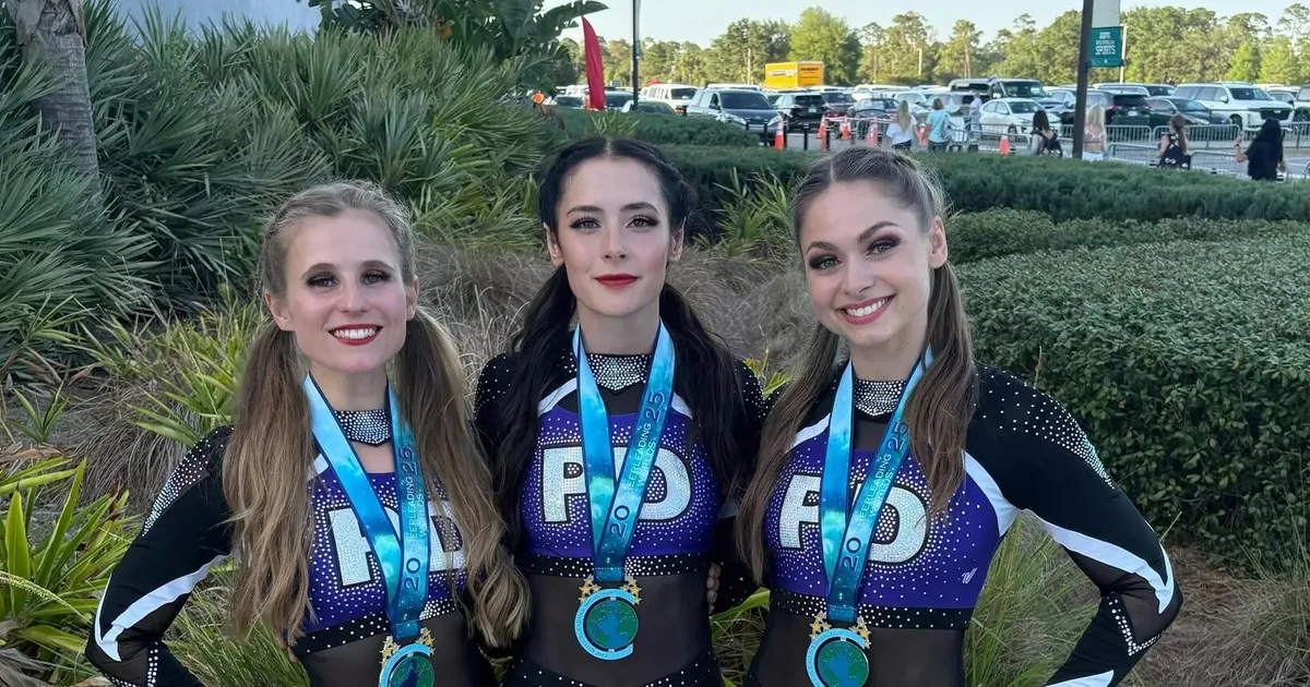 Platz neun im Cheerleading: Idar-Obersteiner Trio trumpft bei der WM in ...