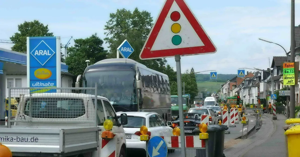 „Schlagader“ von Bad Neuenahr: Heerstraße wird zur Großbaustelle samt ...