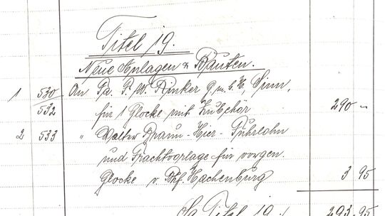 Gemeinde feiert Doppeljubiläum: Glocke begleitet seit 100 Jahren das ...