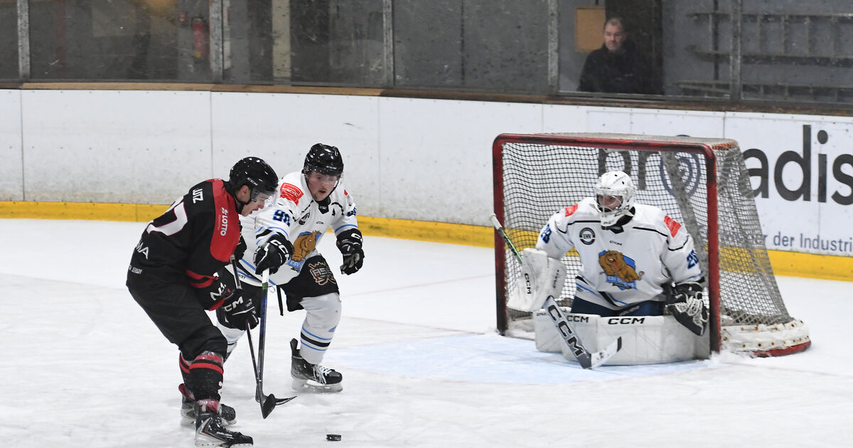 Eishockey-Regionalliga West: Hattrick in 222 Sekunden: Lutz setzt frühe ...