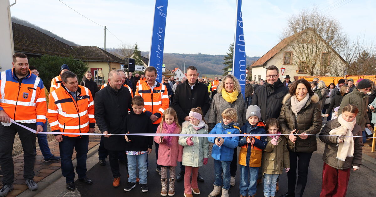 Durchfahrtstraße saniert: Merxheims Hauptschlagader ist wieder frei ...