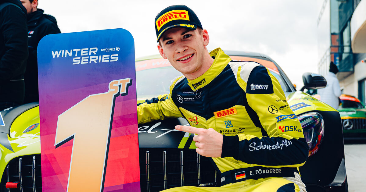 Triumph im spanischen Aragón: Enrico Förderer gewinnt vorzeitig GT4 ...
