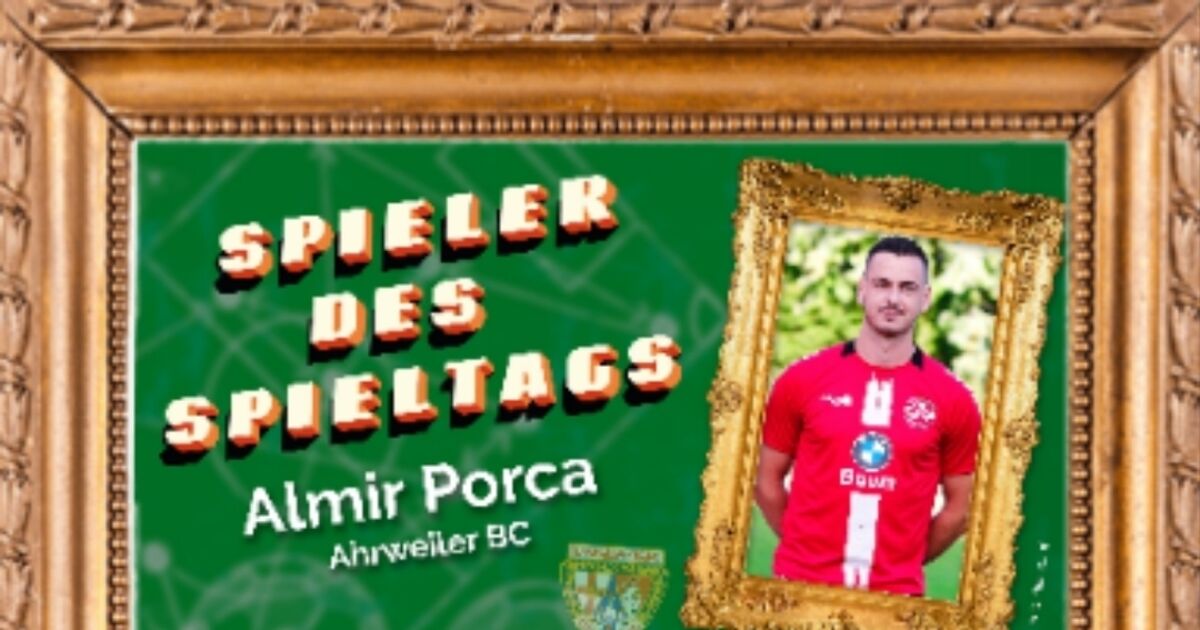 Spieler des Spieltags: Almir-Mike Porca-Borger: 47 + 25 = 72 x ...