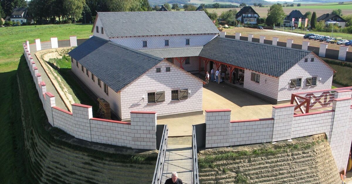 Das Pohler Römerkastell wurde eröffnet - Startseite - Rhein-Zeitung